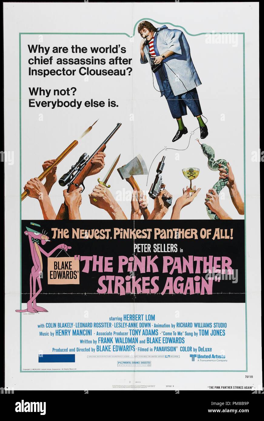 Publicité Studio : 'La Panthère Rose' frappe à nouveau l'affiche de ...