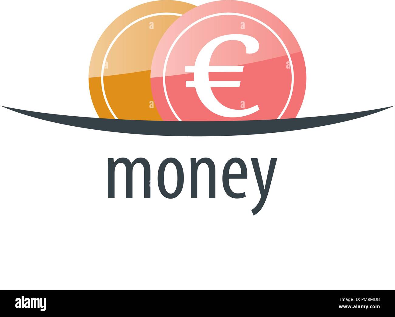 Logo vector argent Image Vectorielle Stock - Alamy