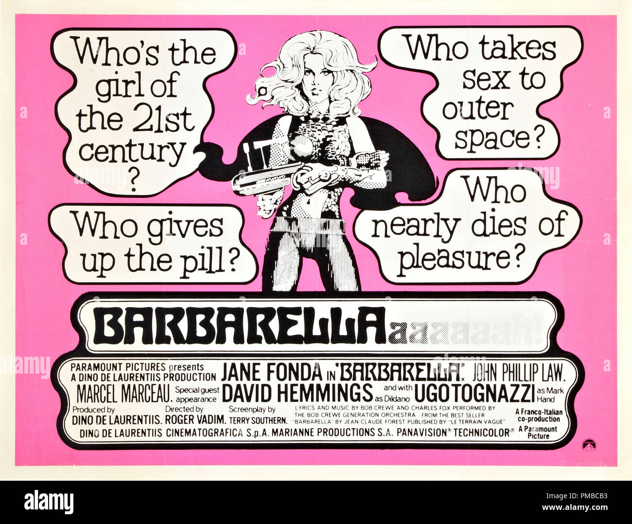 Barbarella movie poster Banque de photographies et d’images à haute ...