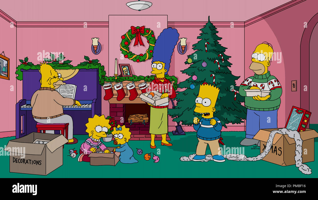 Abraham Simpson, Lisa Simpson, Maggie Simpson, Marge Simpson, Bart ...