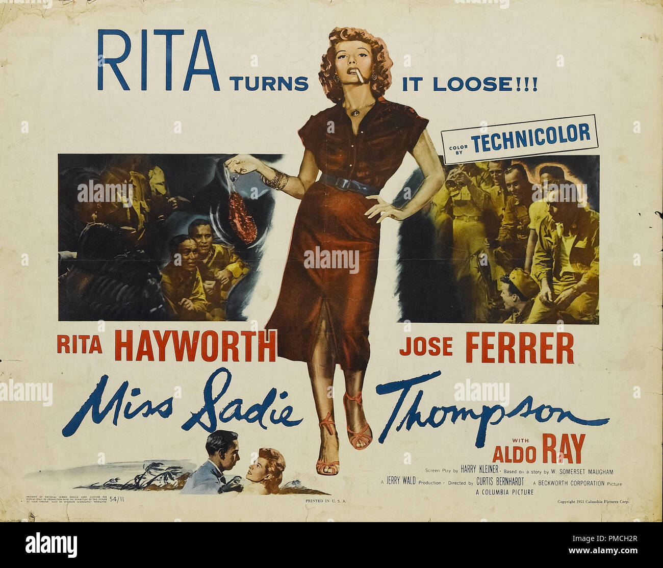 Miss sadie thompson 1953 rita hayworth Banque de photographies et d’images à haute résolution ...