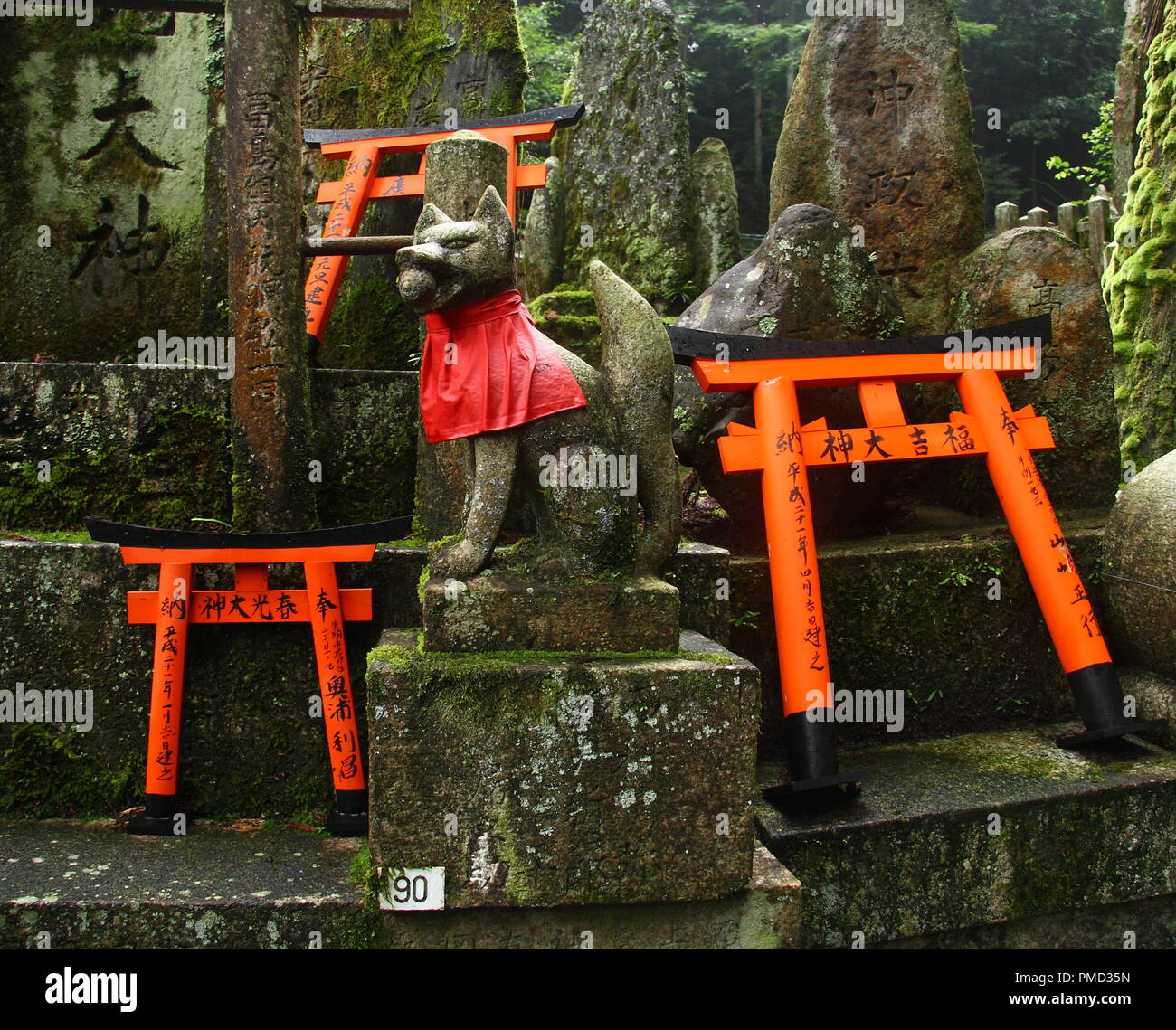Statue de fushimi inari Banque de photographies et d’images à haute ...