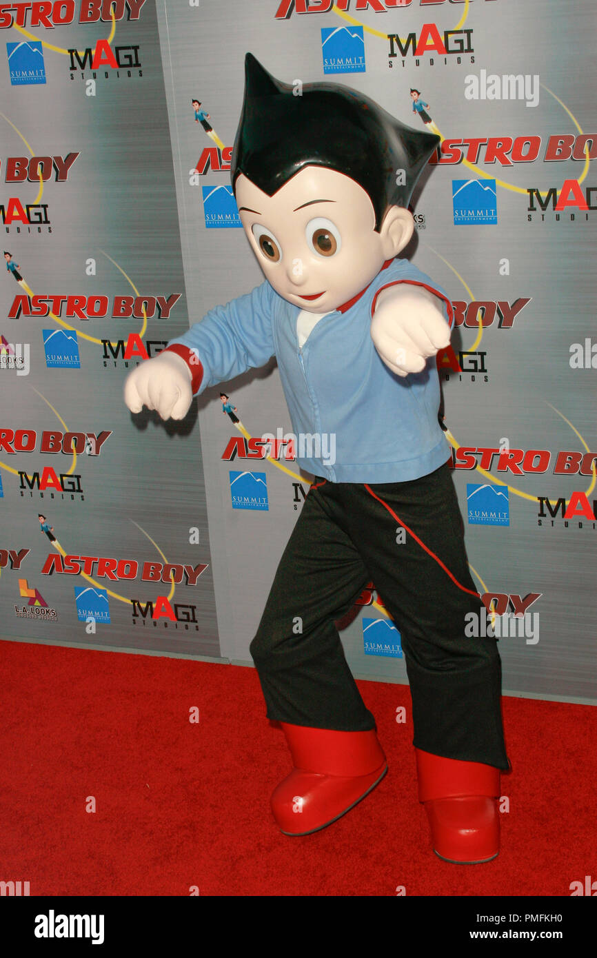 Astro Boy lors de la première de divertissement du Sommet et imagi ...