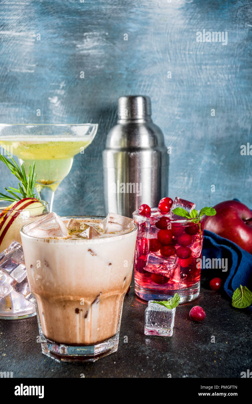 L'alcool de saison automne hiver divers Apple cocktail Vodka Cranberry ...