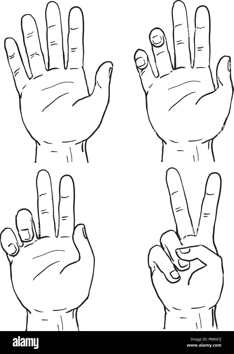 Style croquis dessin illustration montrant la progression de la ...