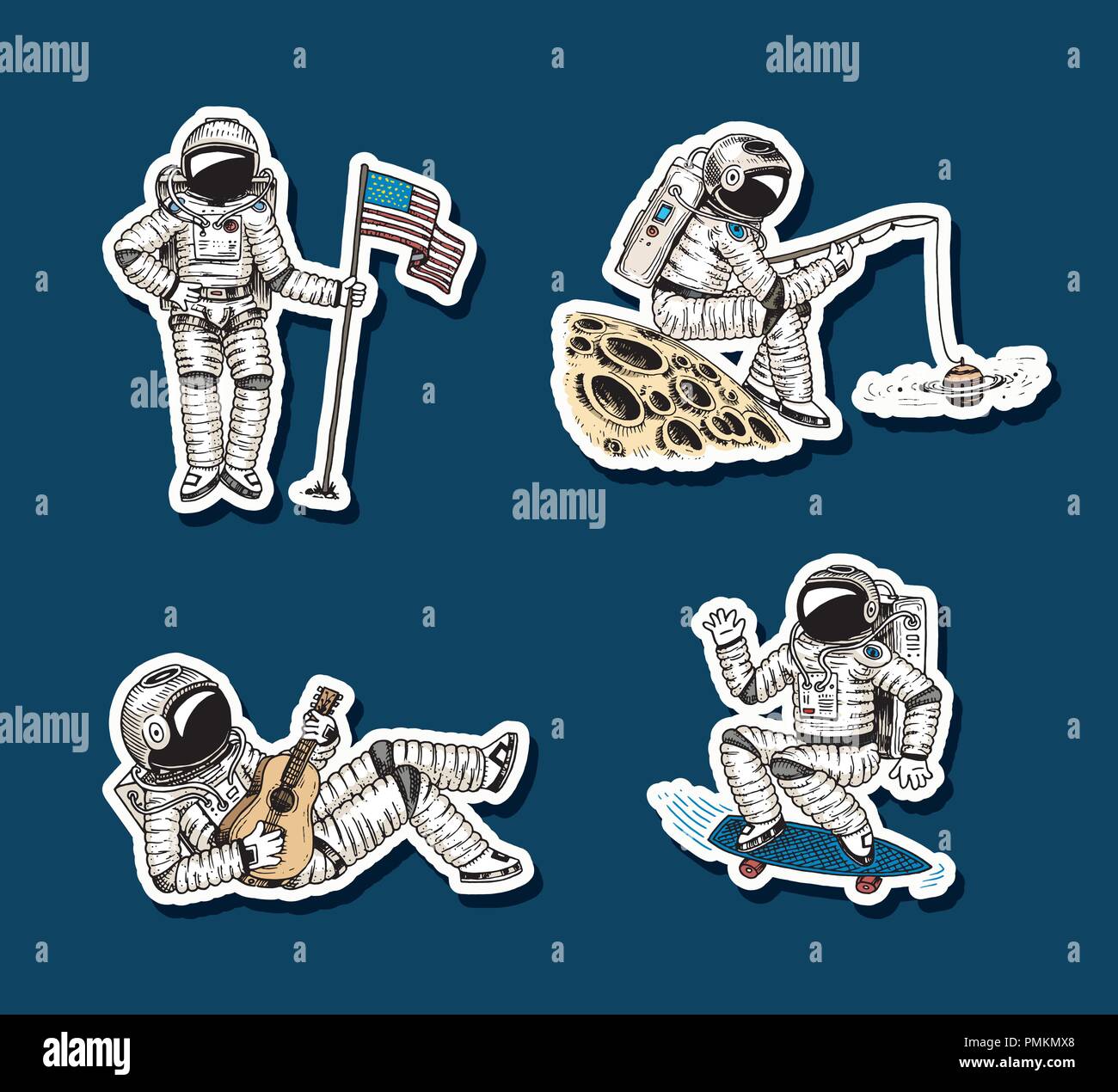 Drapeau mars Banque d'images vectorielles - Alamy