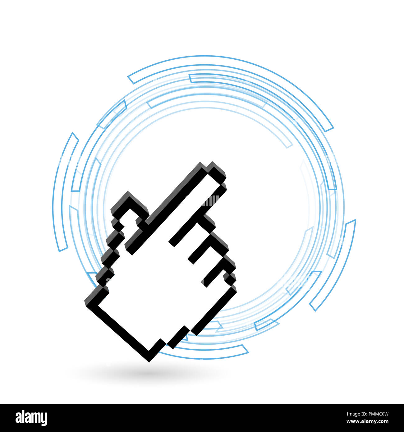 Mouse cursor vector Banque de photographies et d’images à haute ...