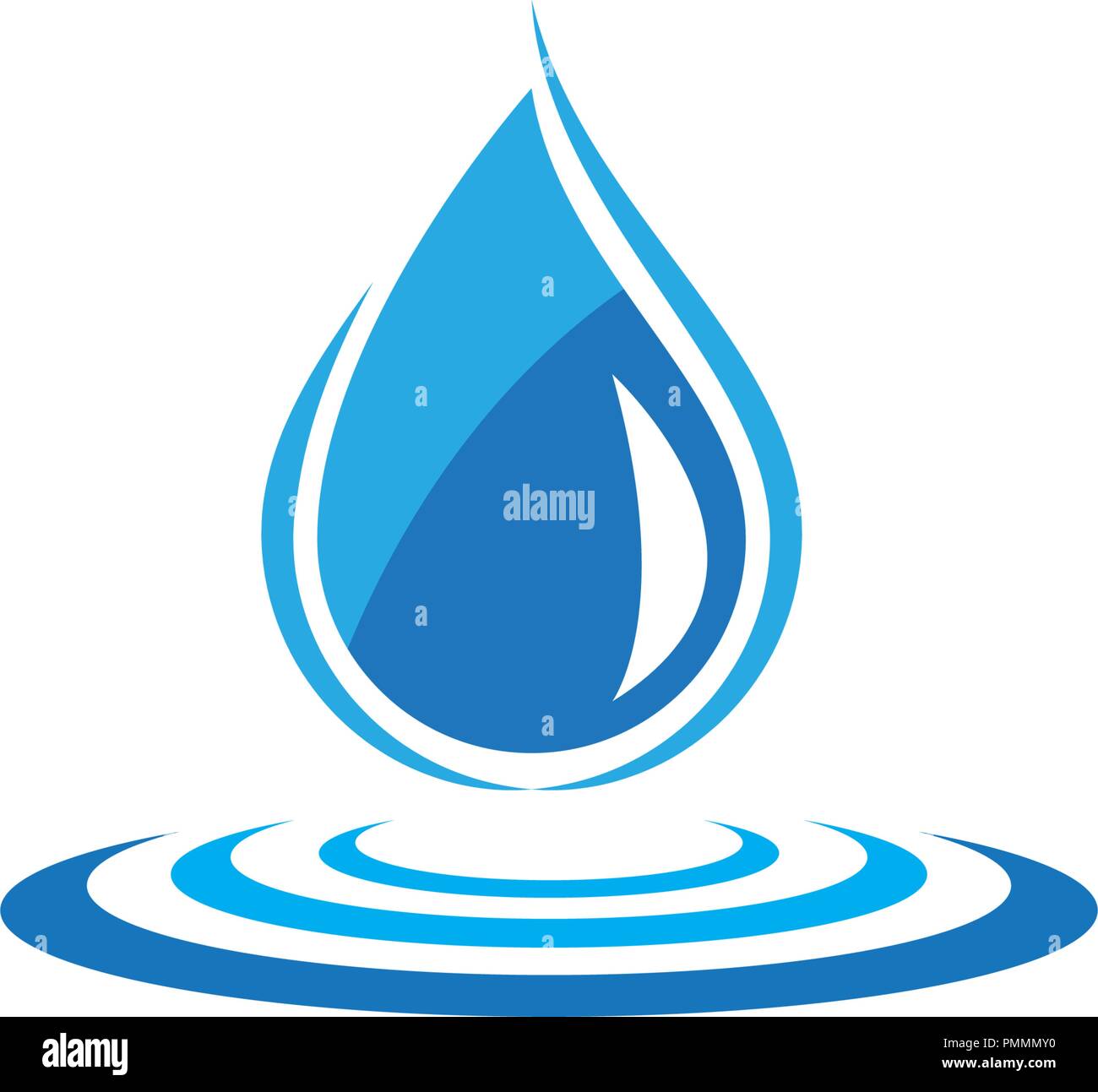 Goutte d'eau logo Banque de photographies et d’images à haute ...