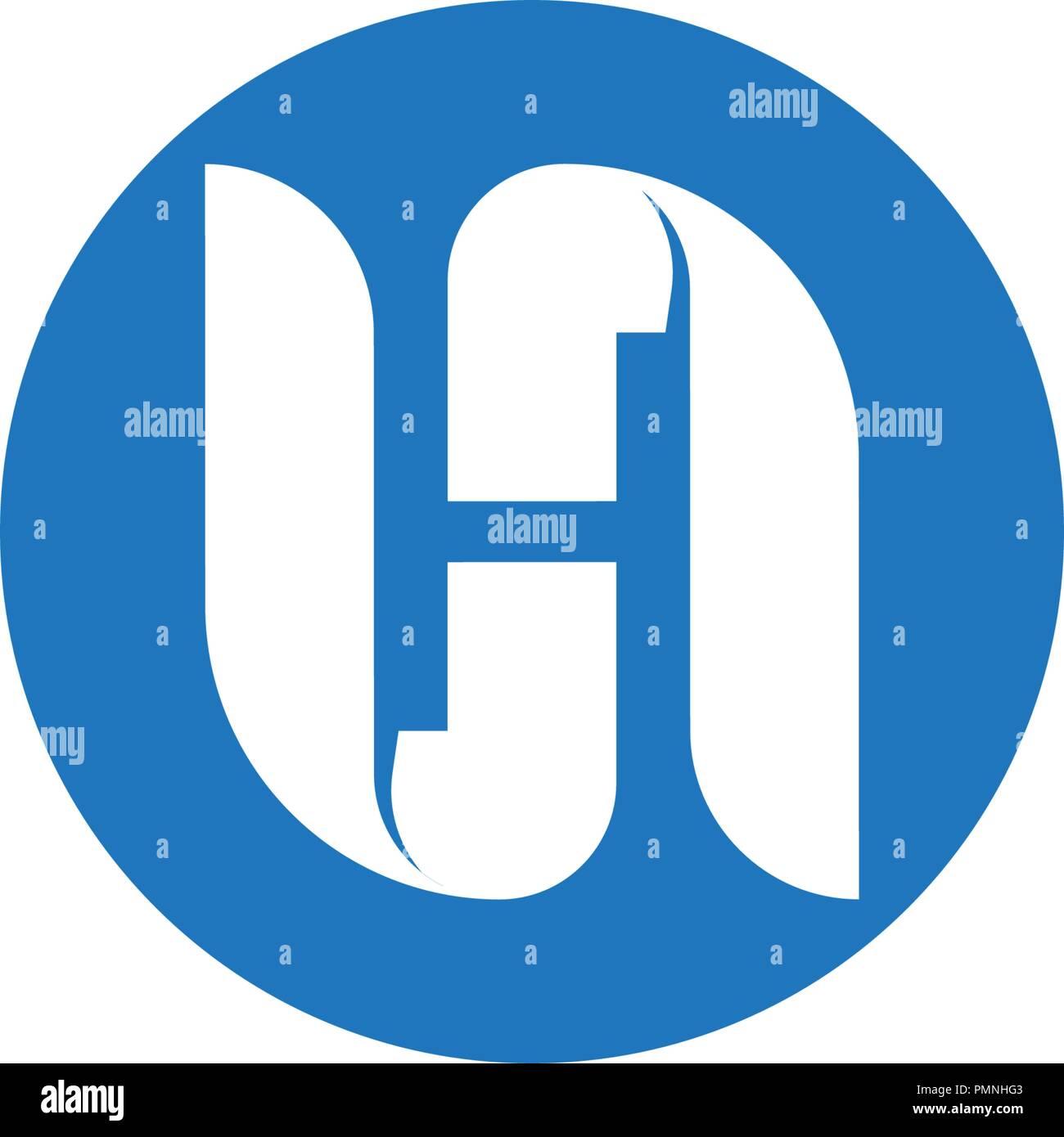 Lettre H Template Design logo Vector illustration Image Vectorielle ...