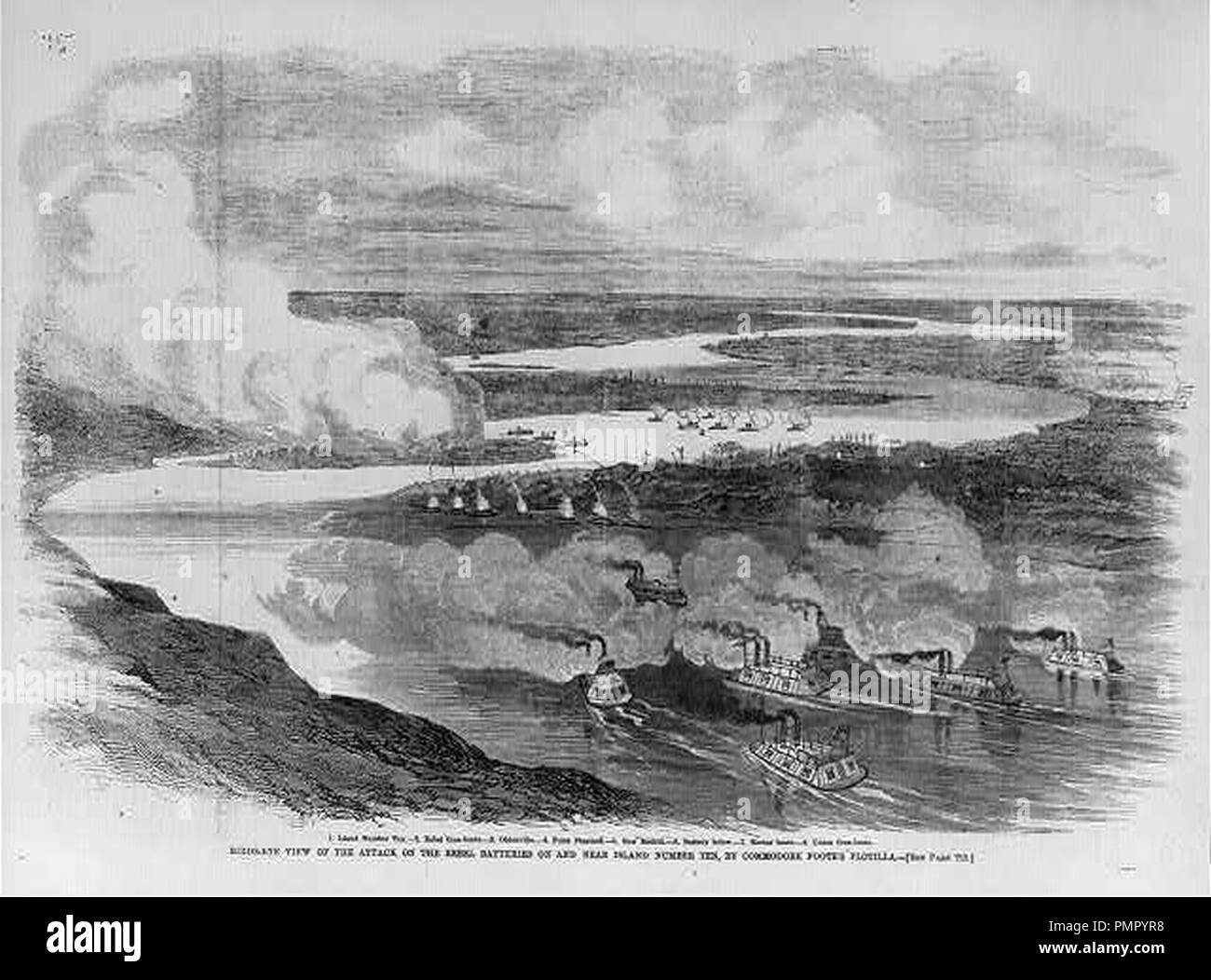 Vue d'ensemble de l'attaque sur les rebelles de batteries sur et près ...