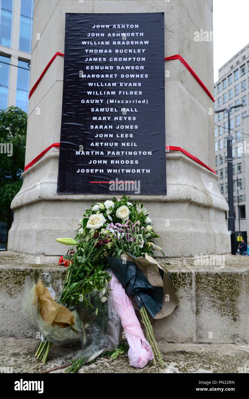 Peterloo memorial Banque de photographies et d’images à haute ...