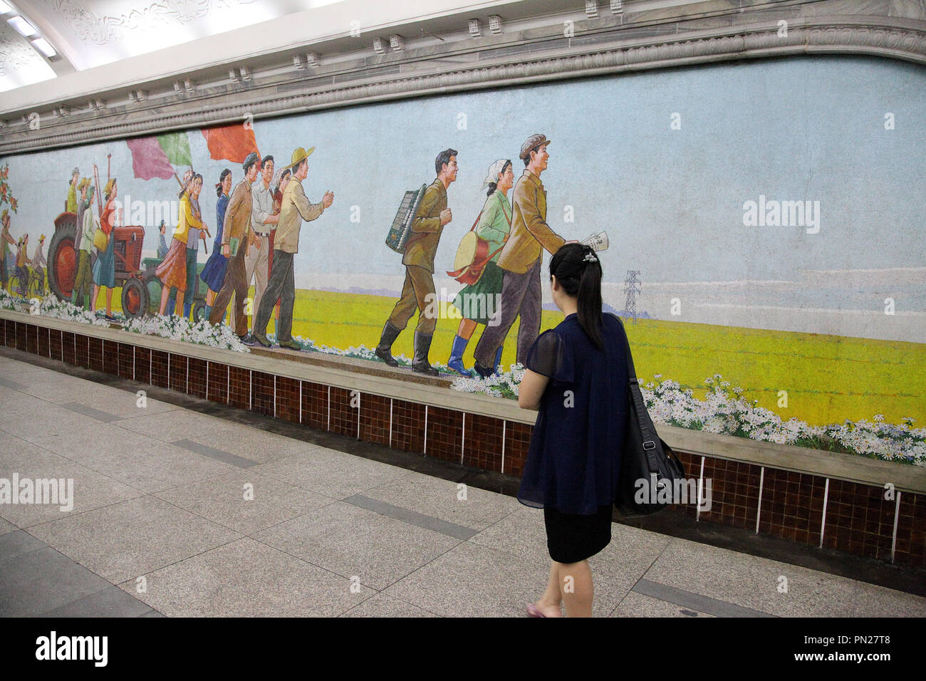 Pyongyang station Banque de photographies et d’images à haute ...