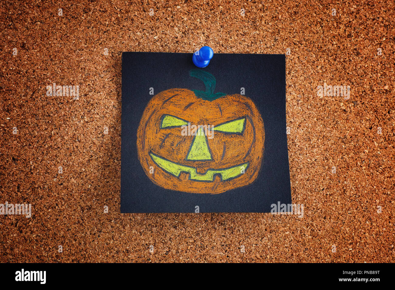 Tableau d'affichage d'halloween Banque de photographies et d’images à ...