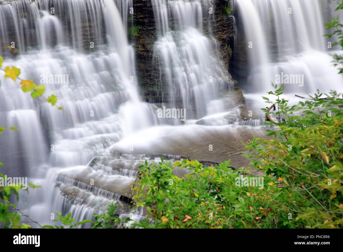 Triphammer falls Banque de photographies et d’images à haute résolution ...