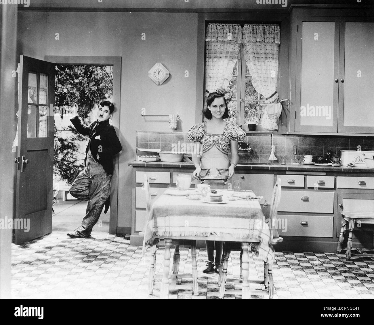 Les temps modernes 1936 charlie chaplin Banque de photographies et d ...