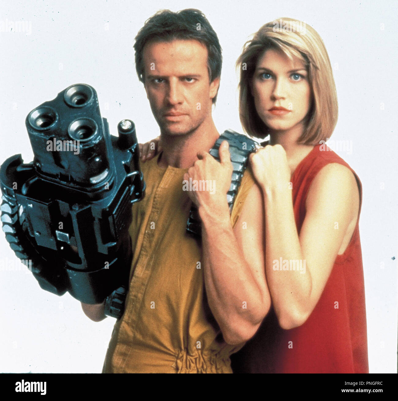 Loryn locklin christopher lambert fortress Banque de photographies et d ...