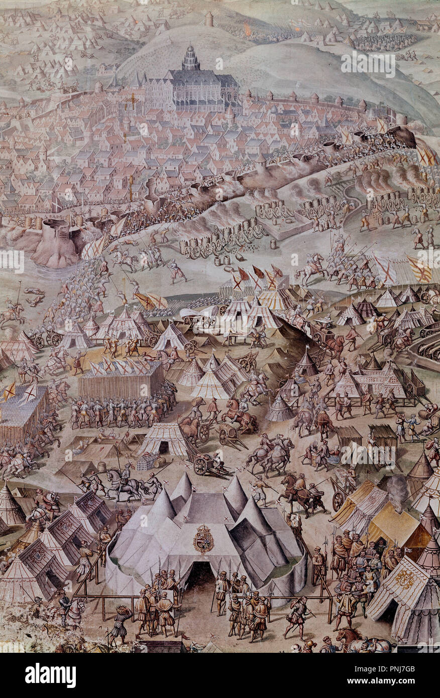 Battle of saint quentin 1557 Banque de photographies et d’images à ...