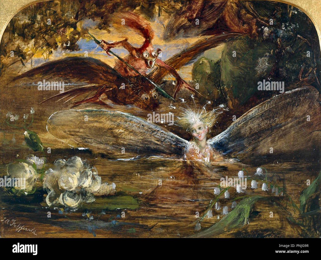 John anster fitzgerald Banque de photographies et d’images à haute ...