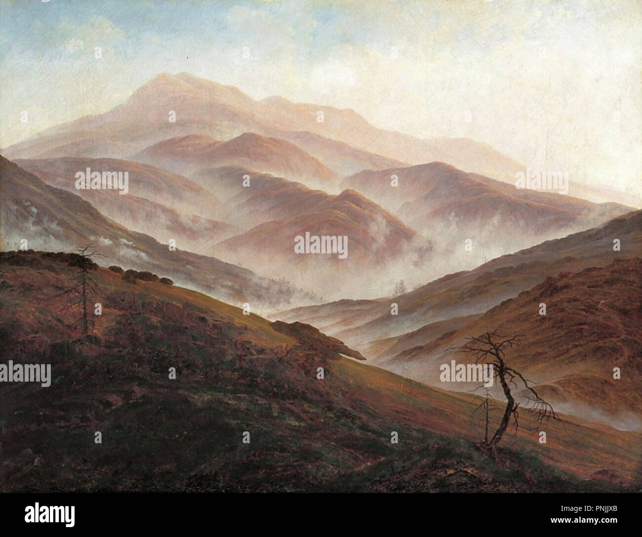 Xix th century caspar david friedrich Banque de photographies et d ...