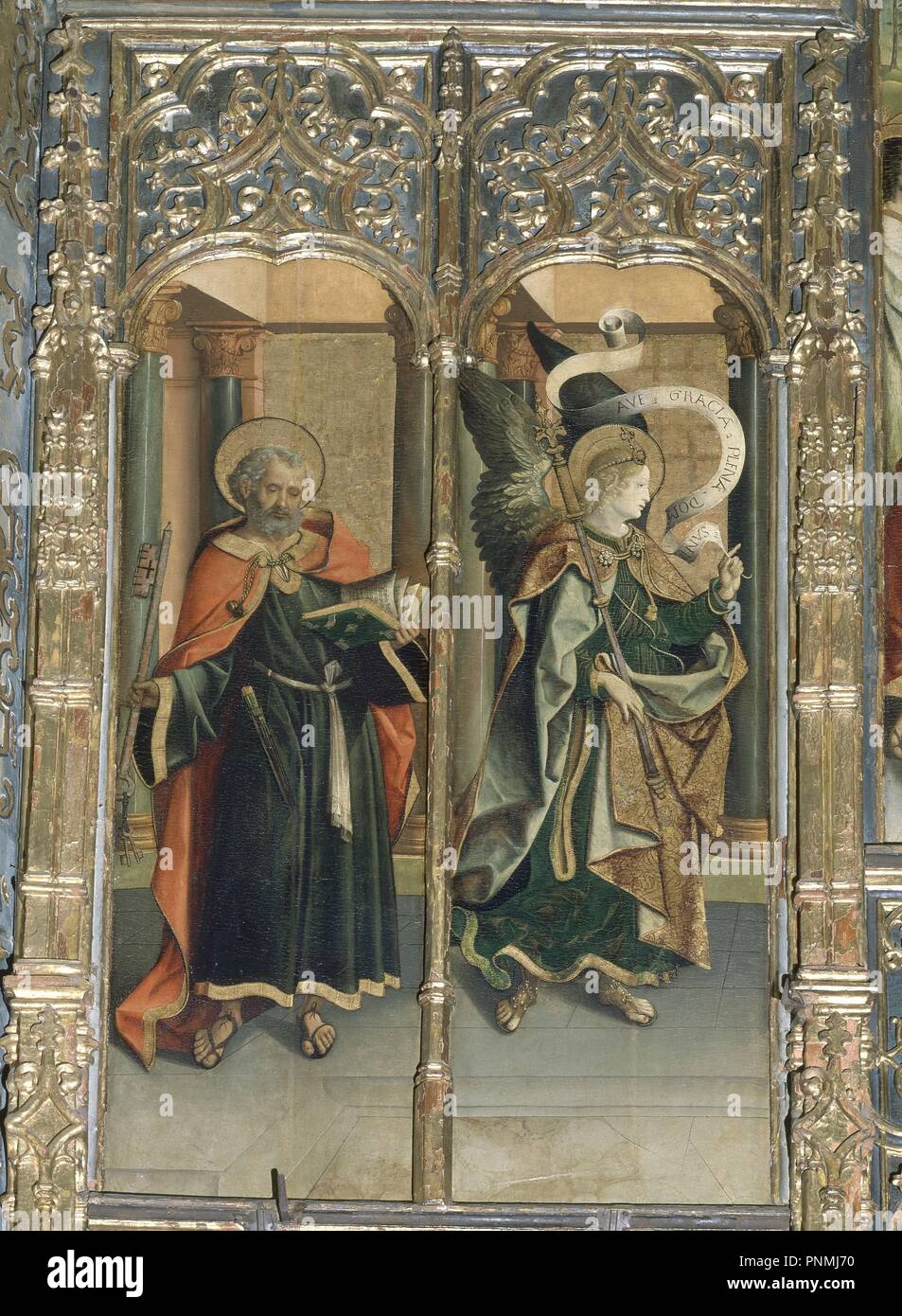 CAPILLA DE SANTA MARIA DE JESUS - RETABLO DE MAESE RODRIGO - siglo XVI ...