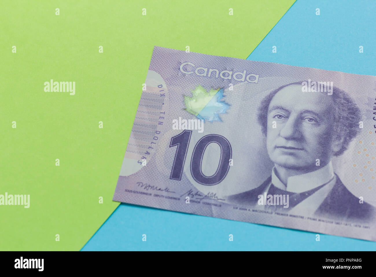 Canadian Currency Bills Banque d'image et photos - Alamy