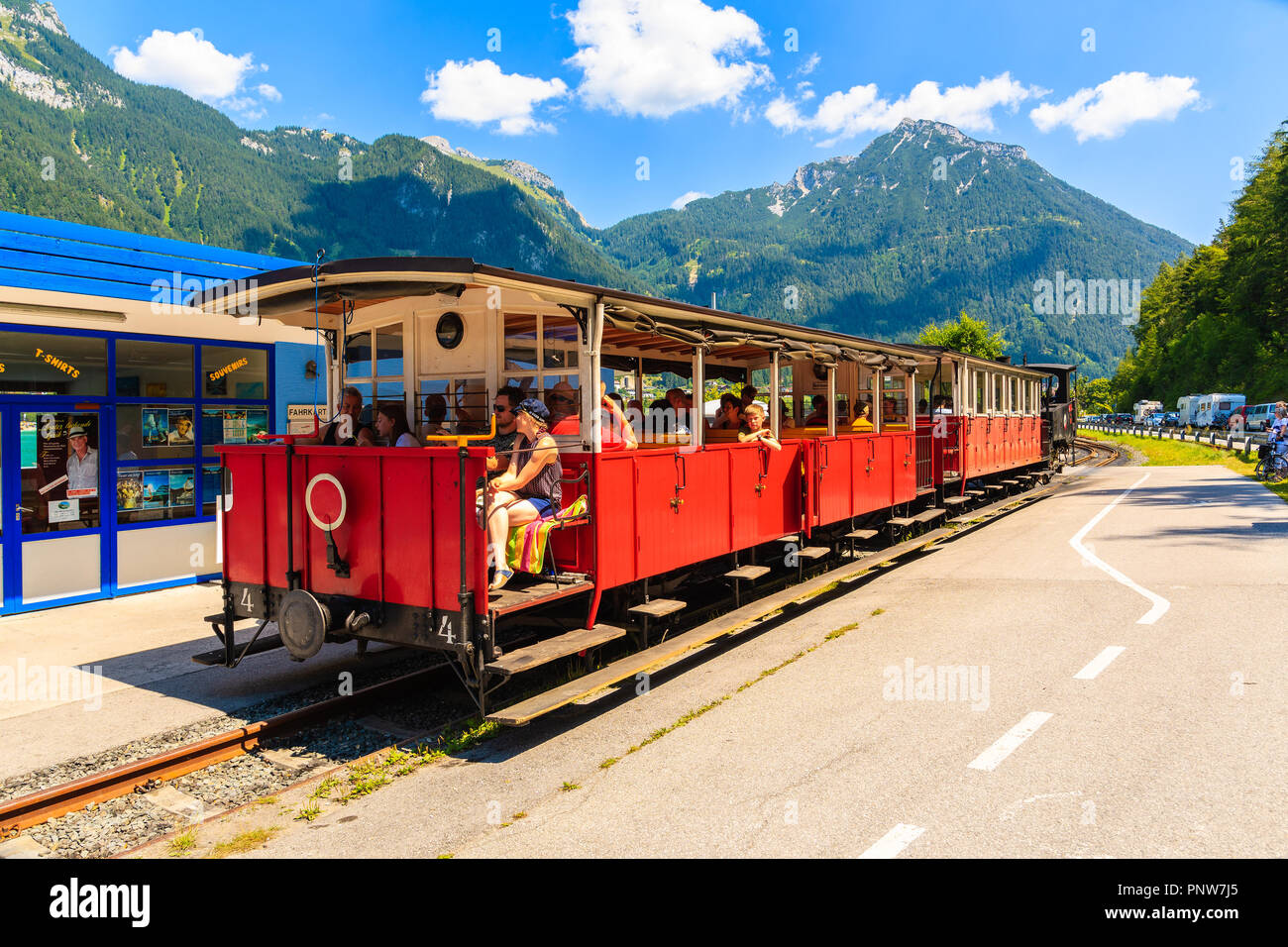 Achensee train lake achensee tyrol Banque de photographies et d’images ...