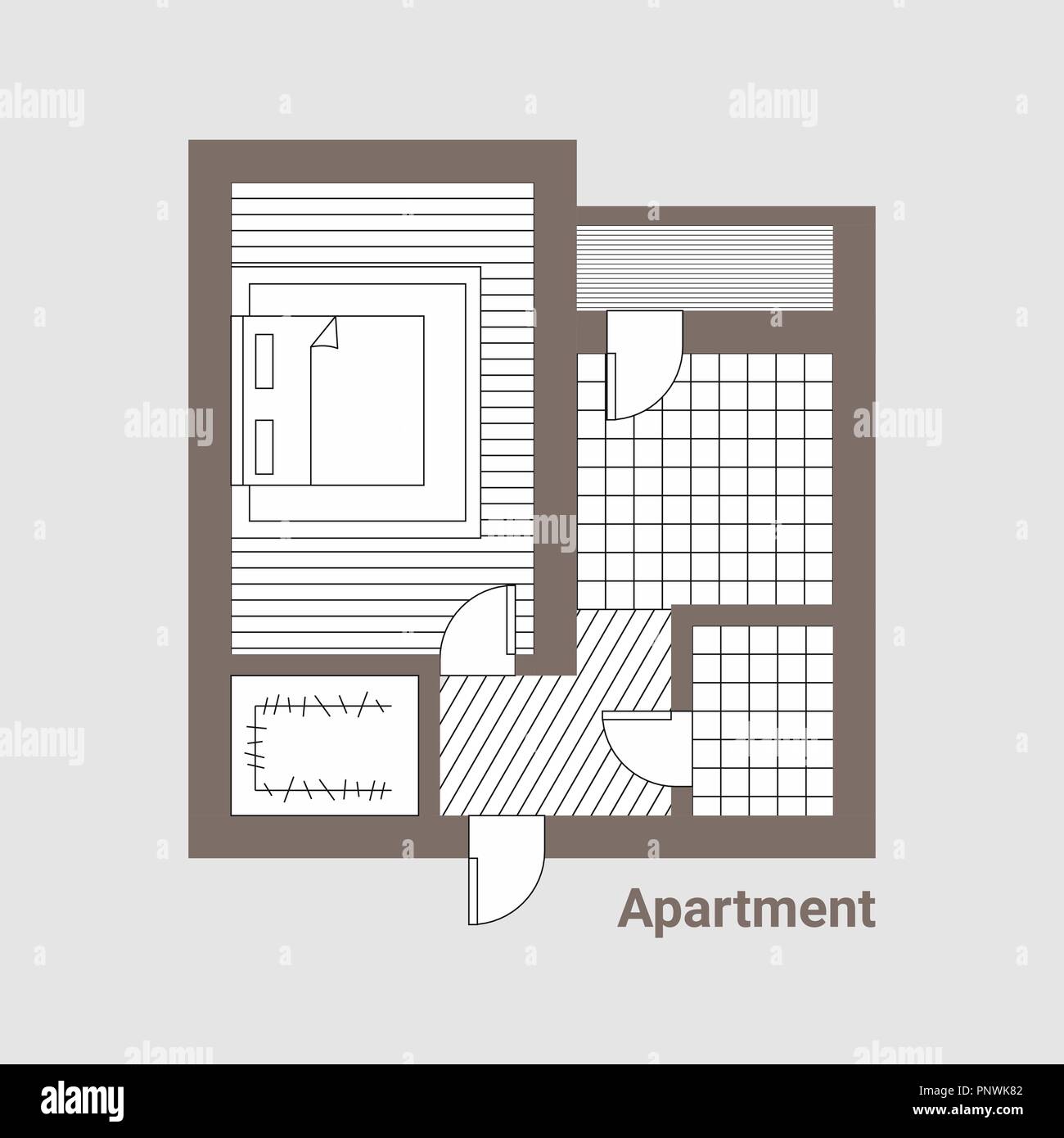 Plans Drawing Print Banque d'images vectorielles - Alamy