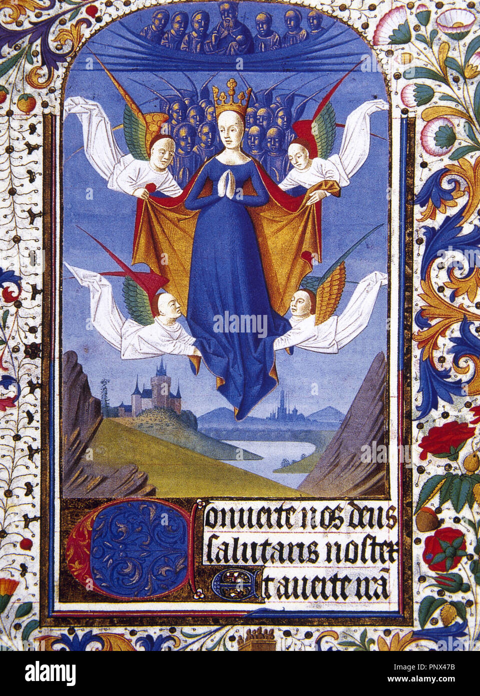Lassomption De La Vierge Marie Miniature Livre Dheures De La