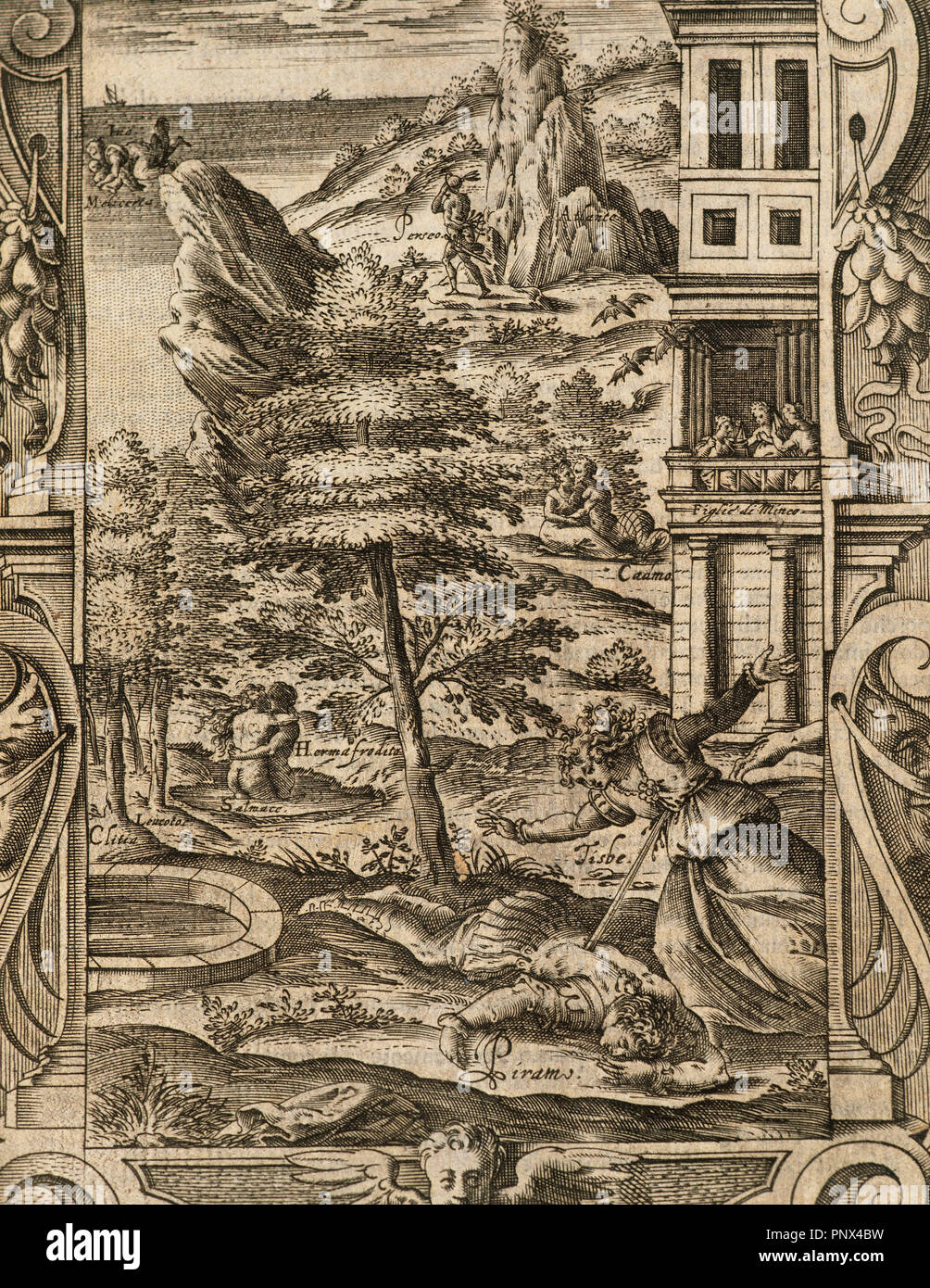 Ovid (Publius Ovidius Naso) (43 BC-17). Poète latin. Métamorphoses 2-8 ...