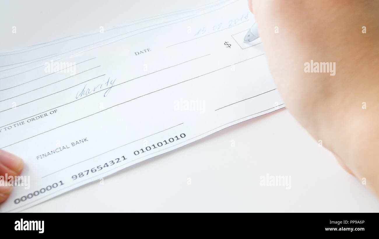 Cheque de banque image Banque de photographies et d’images à haute ...