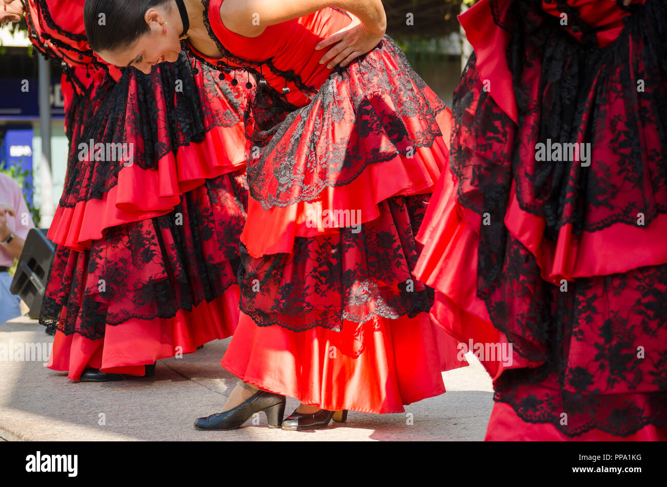 Andalousie danseuse de flamenco Banque de photographies et d’images à ...