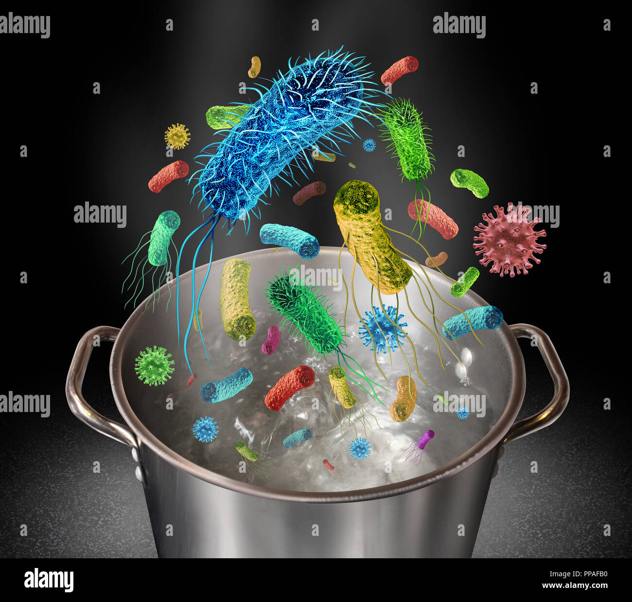 Pathogenic germs Banque de photographies et d’images à haute résolution ...