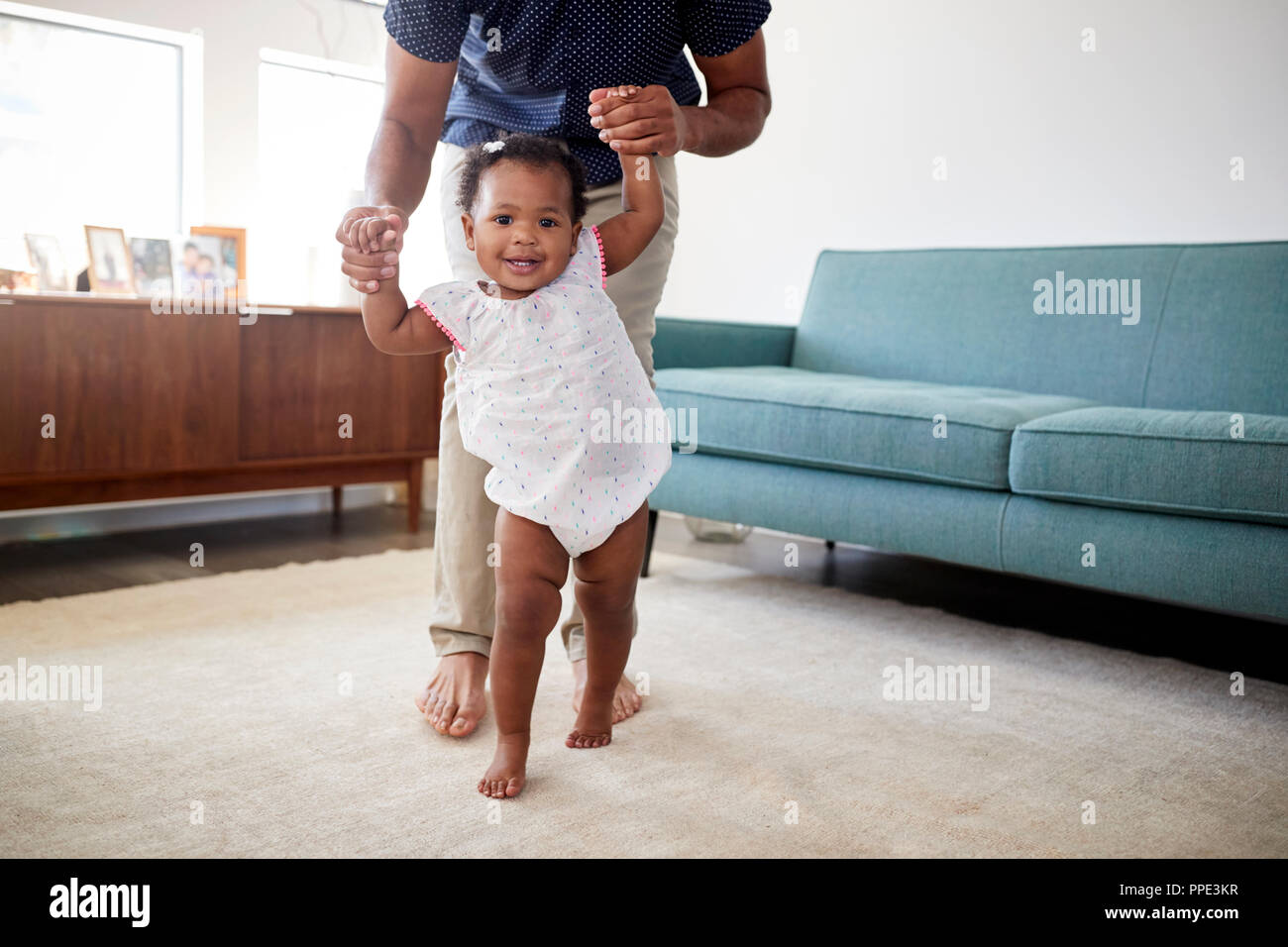 African American Father Daughter Banque De Photographies Et Dimages à