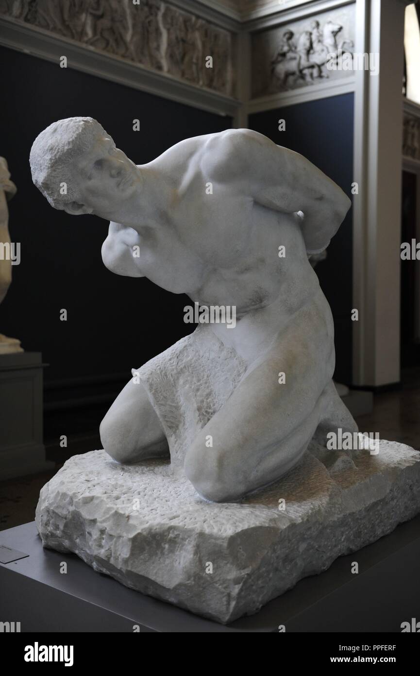 Stephan Sinding (1846-1922). Norwegina-Danish sculpteur. L'esclave ...