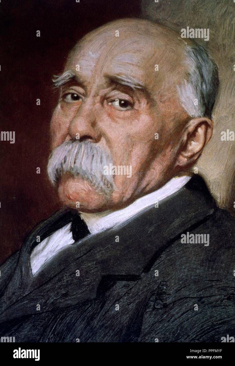 Georges clemenceau 1841 1929 Banque de photographies et d’images à ...