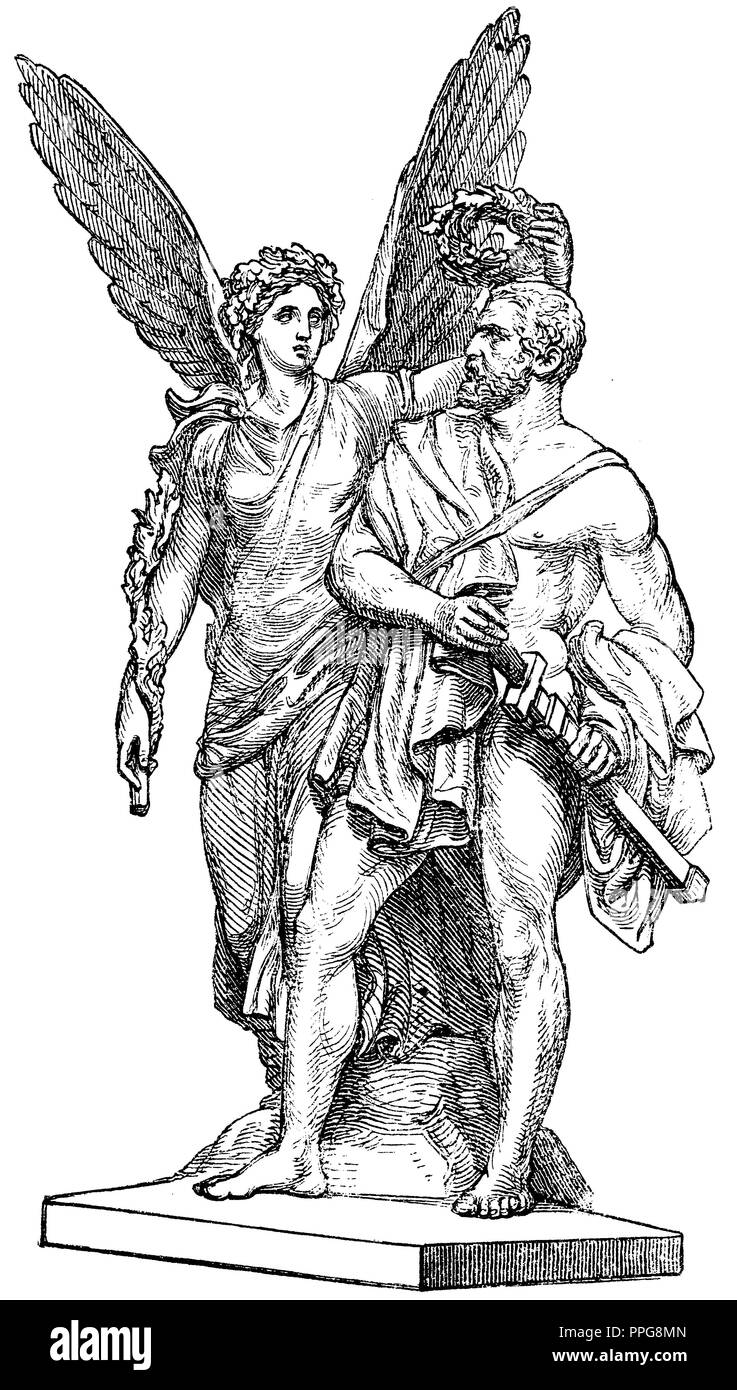 Roman emperor black and white drawing illustration Banque de ...