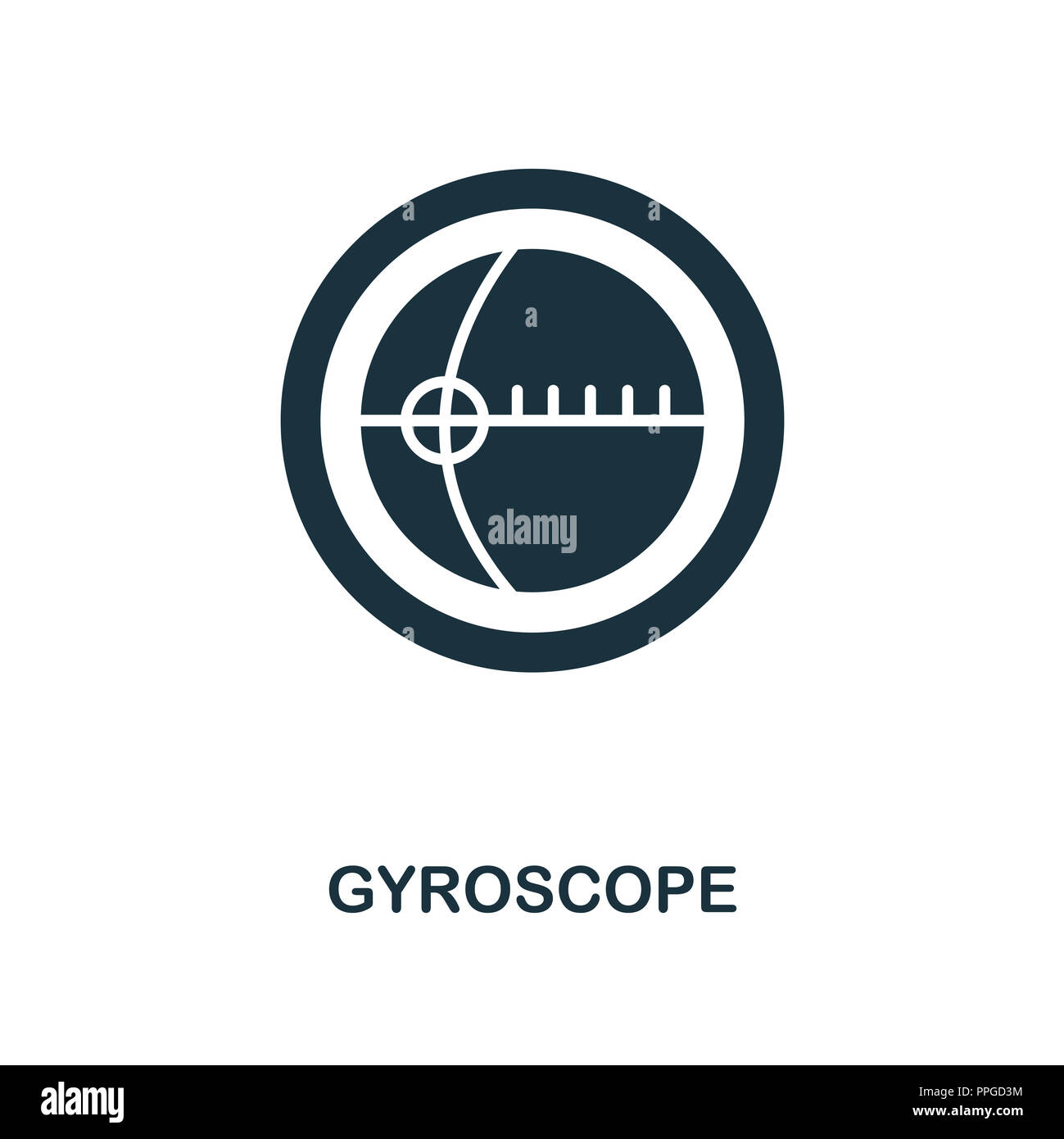 Gyroscope logo Banque de photographies et d’images à haute résolution ...