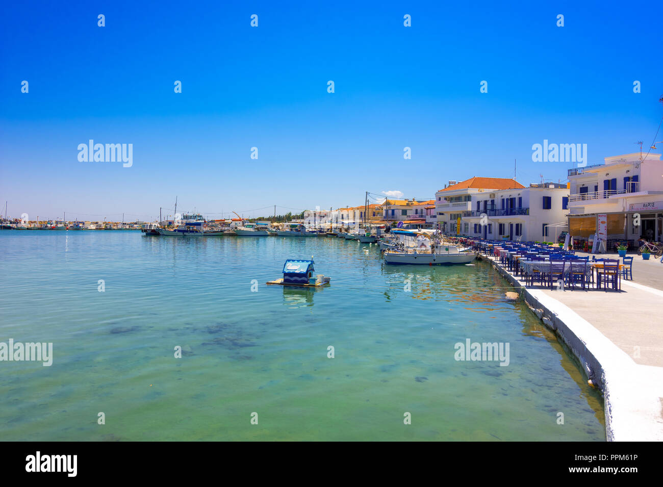 Elafonisos village Banque de photographies et d’images à haute résolution - Alamy