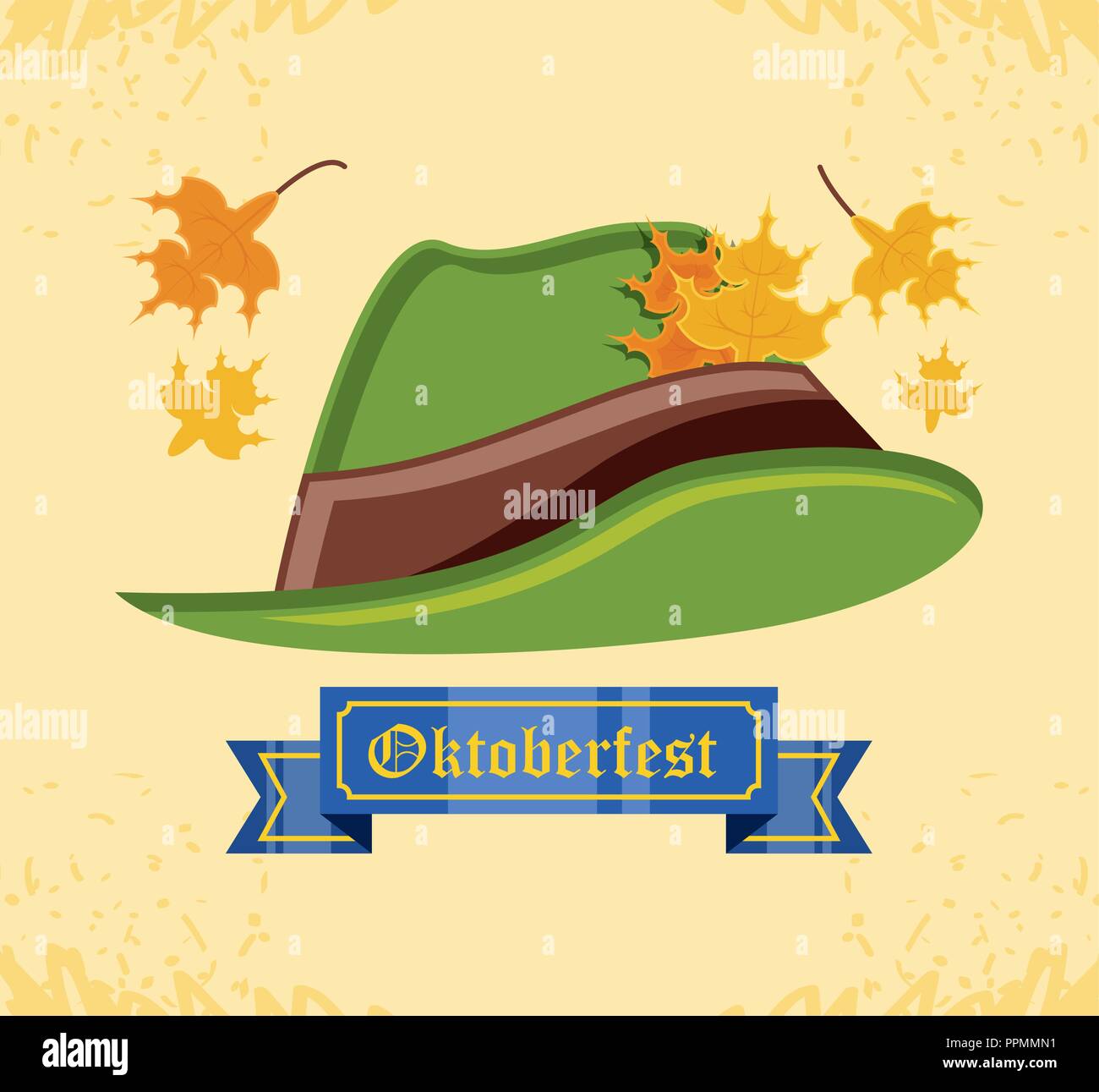 Tyrolean hat Banque d'images vectorielles - Alamy