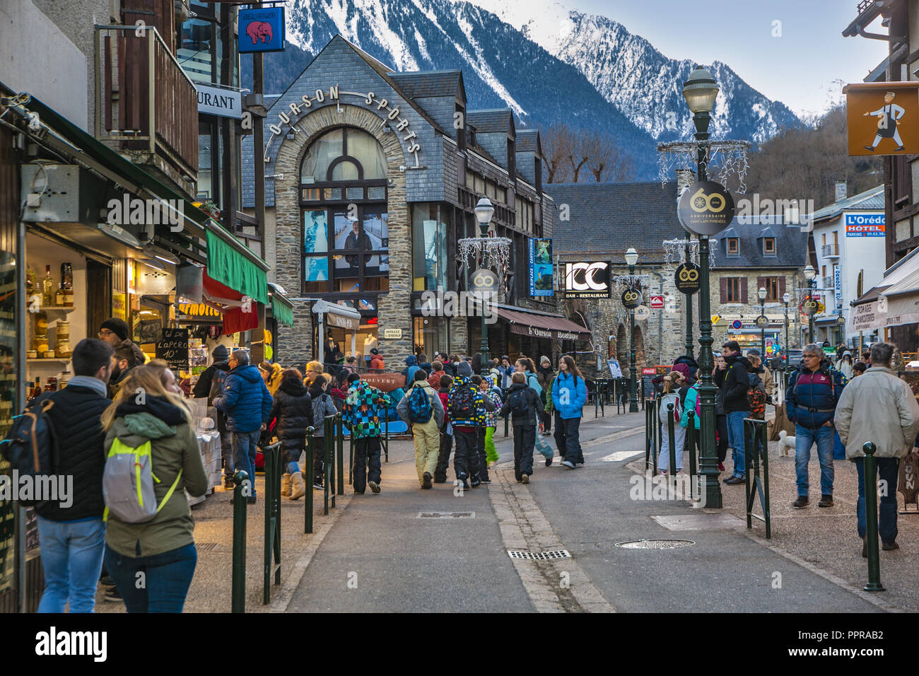 St lary soulan Banque de photographies et d’images à haute résolution ...