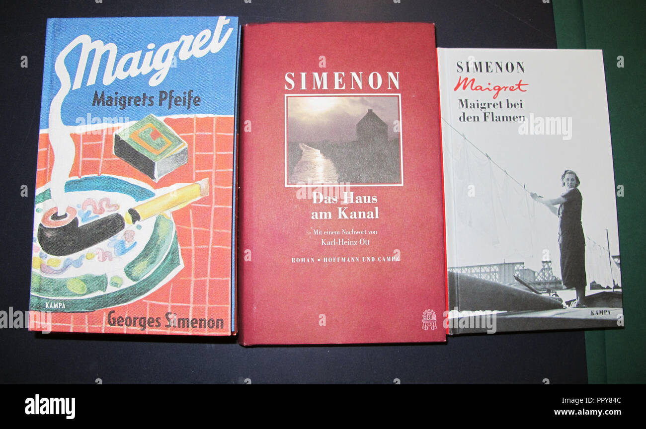 Georges Simenon Banque d'image et photos - Alamy