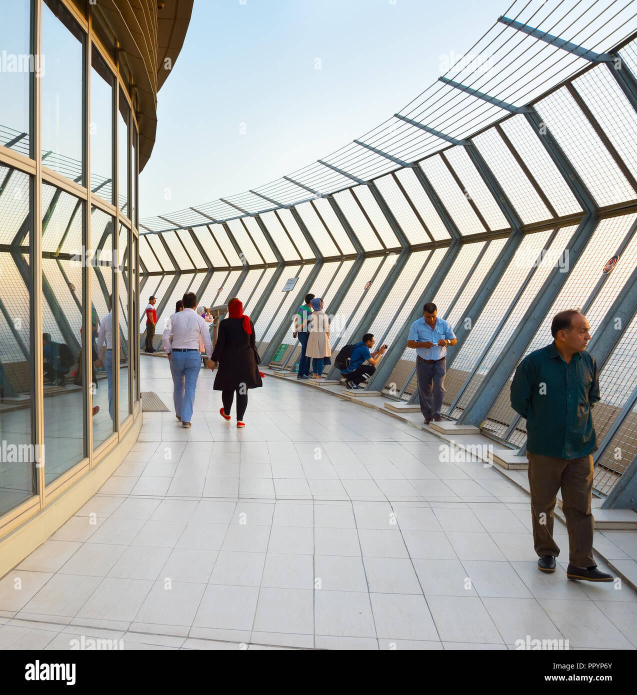 Le pont d'observation le plus haut du monde Banque de photographies et ...