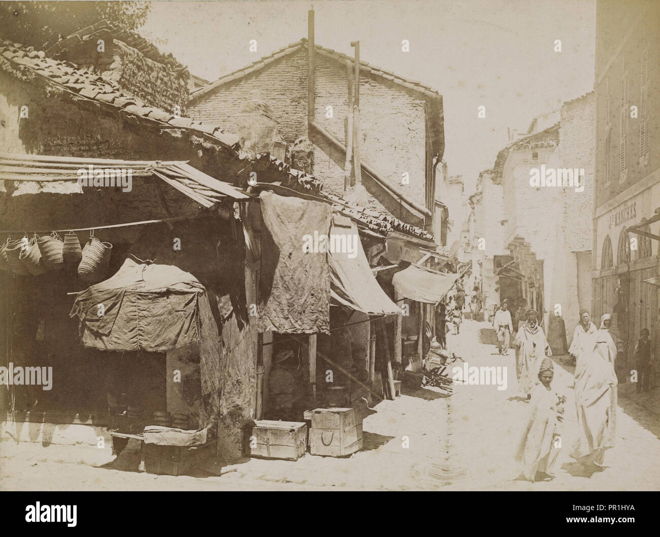 Vues de l'Algérie, Le Roux, A., d'albumen, ca. 1880, des vues de villes ...