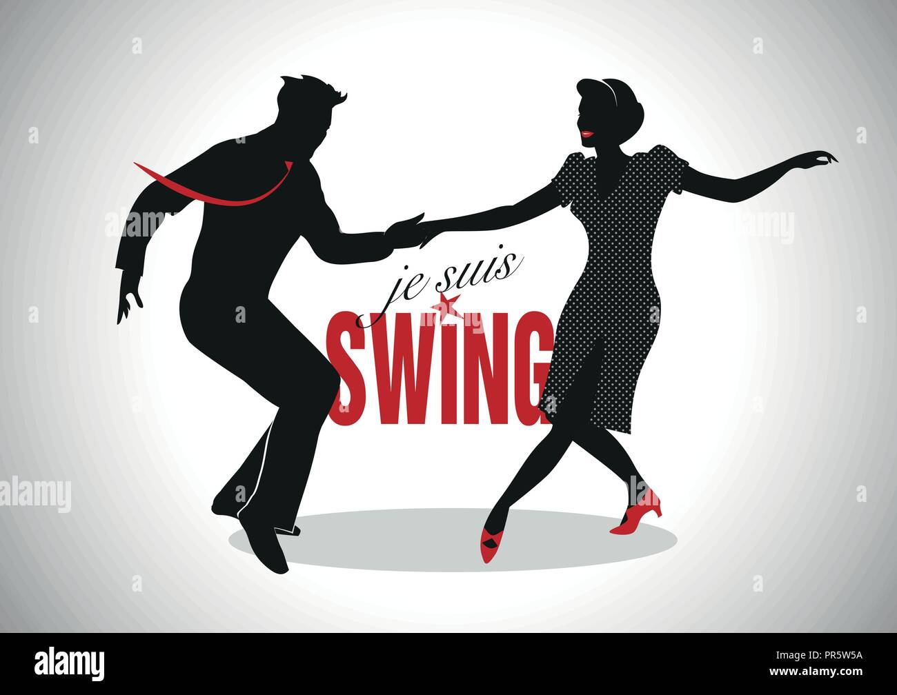 Pin up paire Banque d'images vectorielles - Alamy