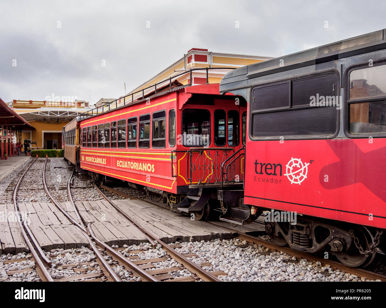 Riobamba train station riobamba ecuador Banque de photographies et d ...