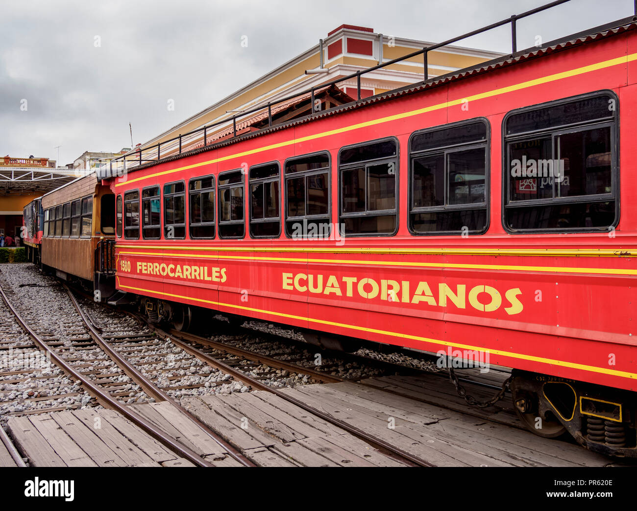 Riobamba train station riobamba ecuador Banque de photographies et d ...