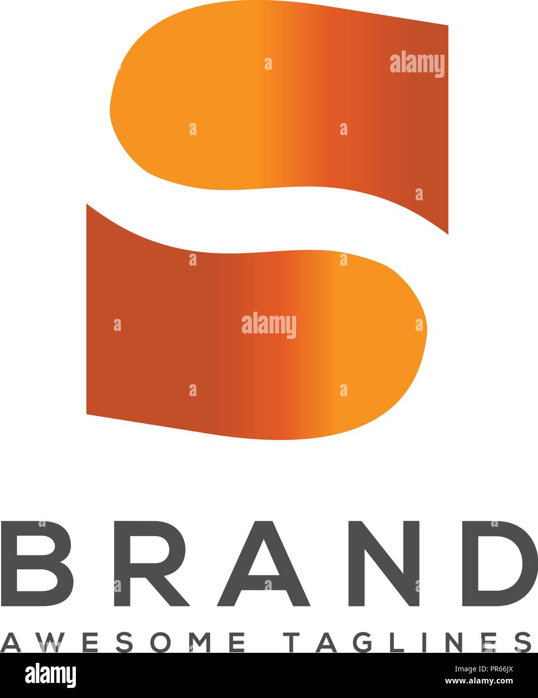 Lettre S'icône logo design elements. Lettre initiale Logo S.Business ...