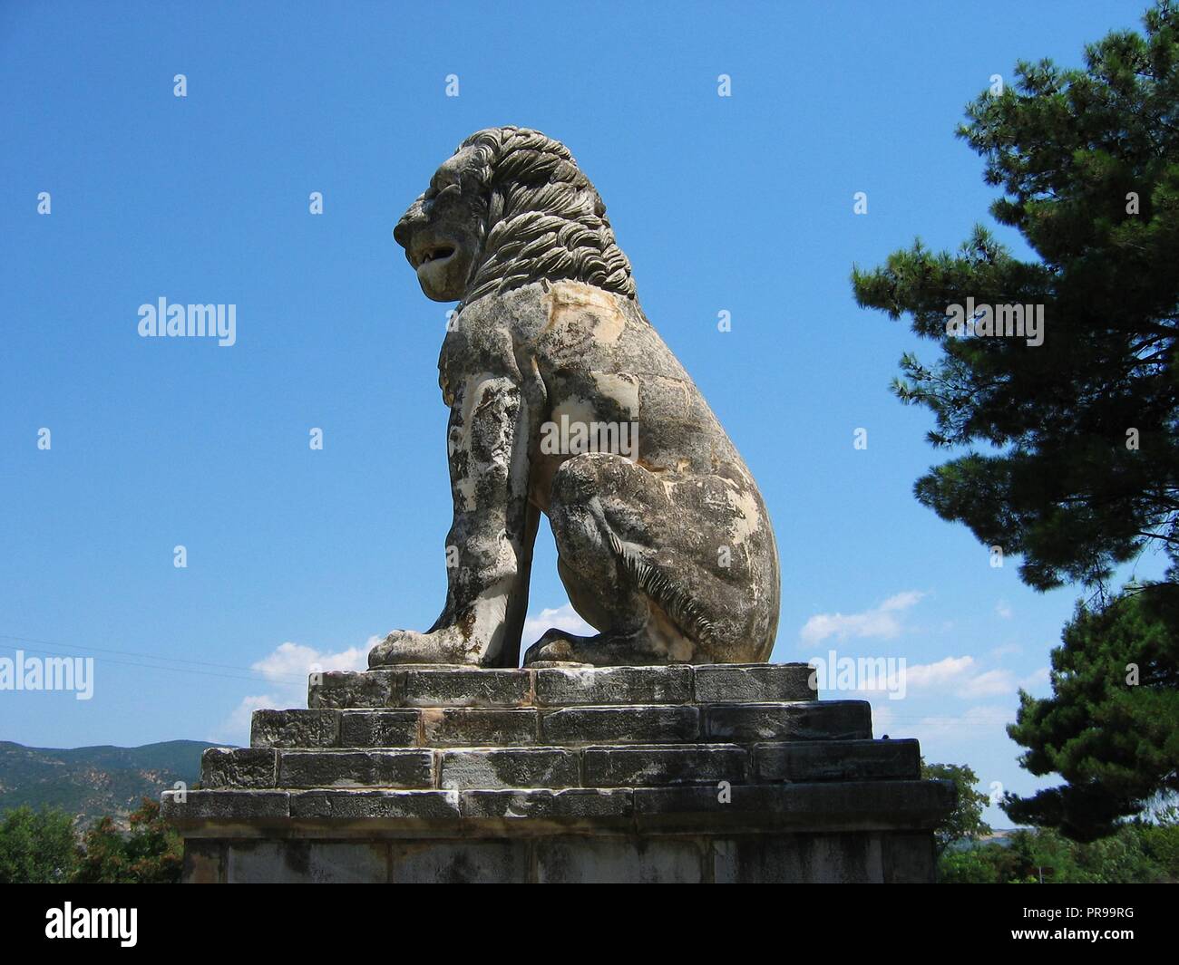 Lion of amphipolis Banque de photographies et d’images à haute ...