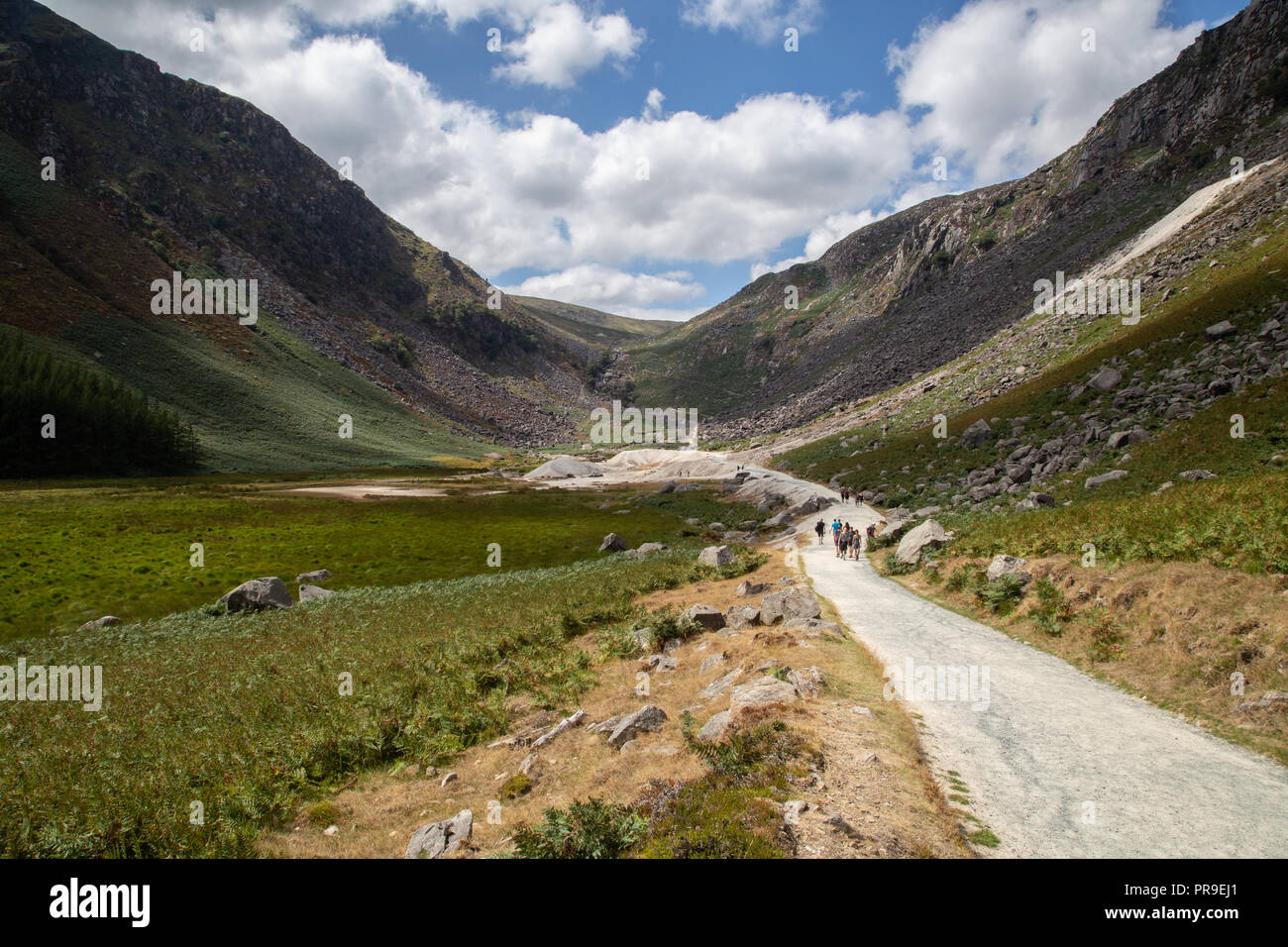 Village minier de glendalough Banque de photographies et d’images à ...