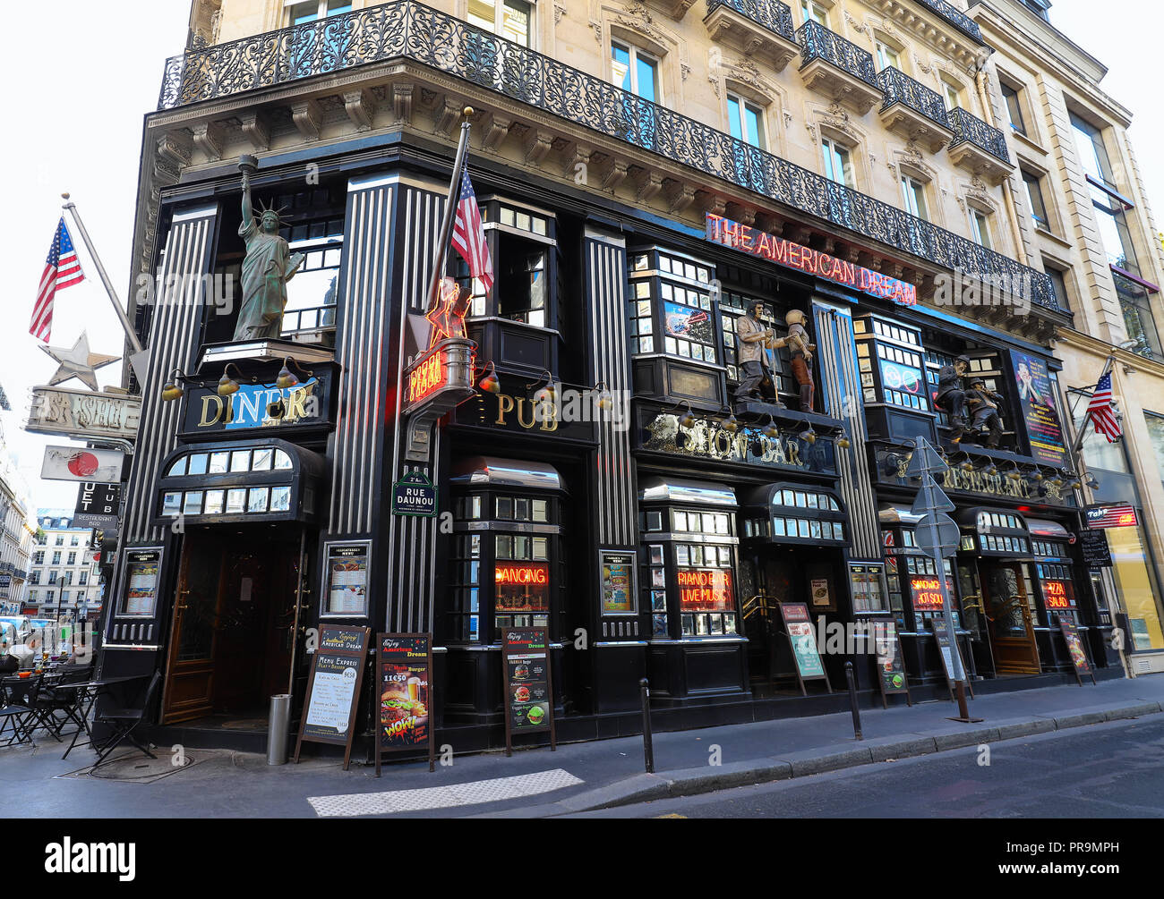 Restaurant american dream Banque de photographies et d’images à haute ...